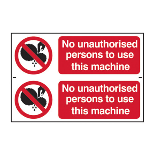 Centurion - Machine Safety / No Smoking & Prohibition / Safety Signs ...