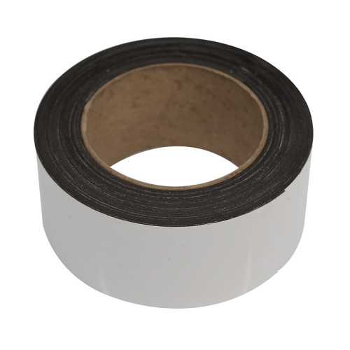 Centurion - Magnetic Easy Wipe Racking Strip, White (50mm x 10m)