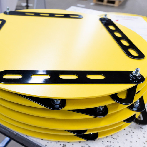 Centurion - Adaptable Barrier: Danger Do not enter Confined space (400mm)