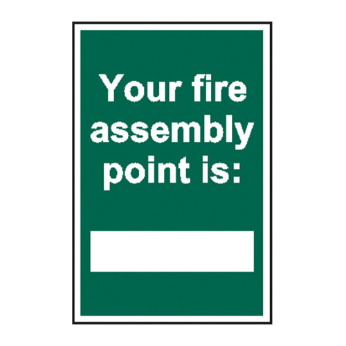 Centurion - Fire Assembly Signs / Fire Safety & Safe Condition / Safety ...