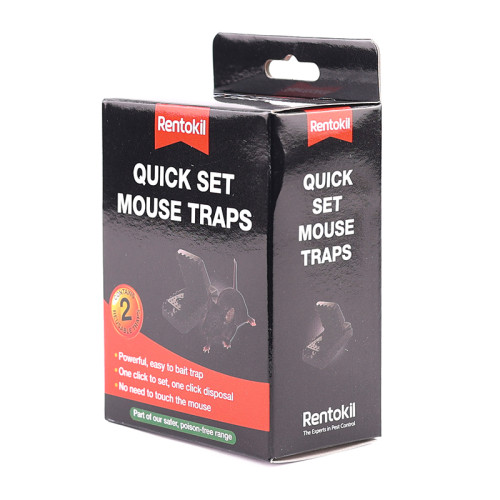 Centurion - Rentokil Quick Set Mouse Traps, Pack of 2