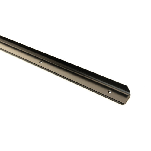 Centurion - 30mm Black Bullnose Corner Worktop Trim 6mm Radius