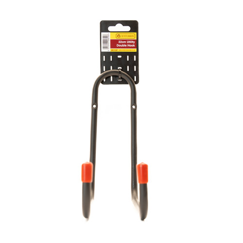 Centurion - Double Utility Storage Hook, 220mm, Black