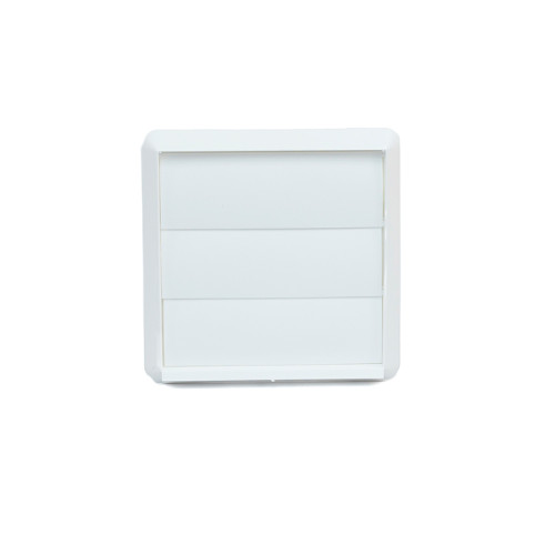 Centurion - Gravity Flap Wall Vent,100mm White