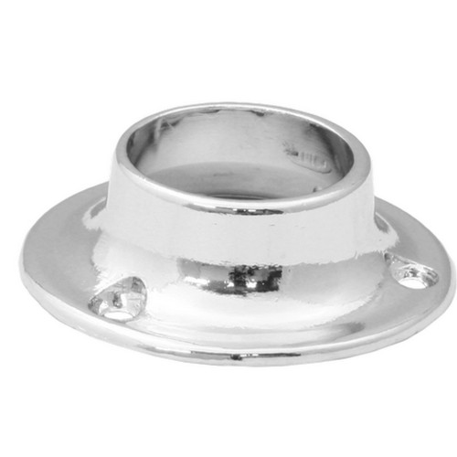 Centurion - Wardrobe Rod Sockets, 25mm, Chromed, WA04P
