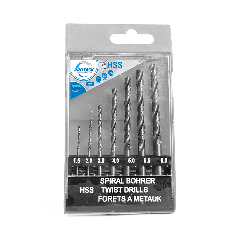 Metric High Speed Twist Drill Bit 7 piece Set Centurion