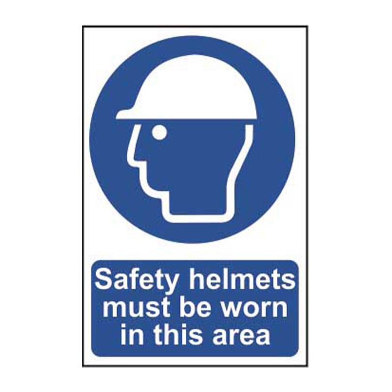 Centurion - 'Safety Helmets Must Be Worn In This Area' Sign ...