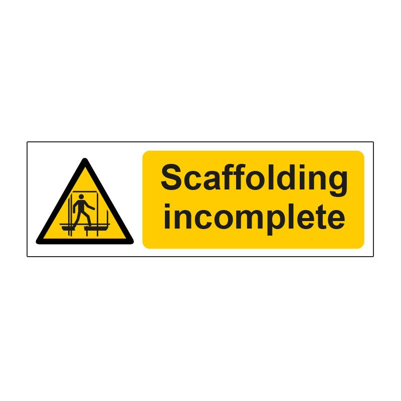 Centurion - Scaffolding incomplete 1.2mm Recyclable PP (600 x 200mm)