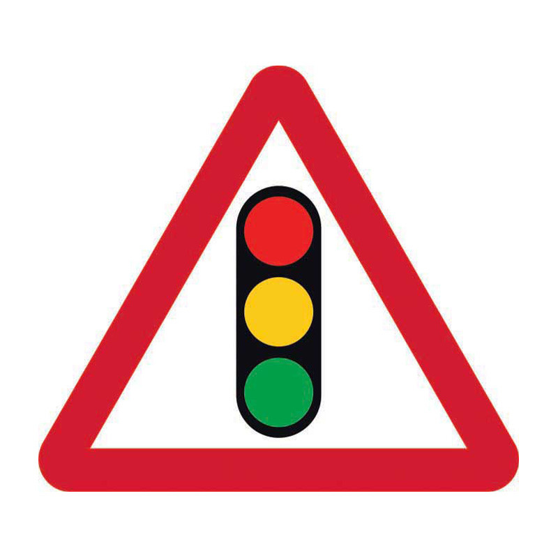 Centurion - 600mm tri. Aluminium Composite 'Traffic Lights' Road Sign ...