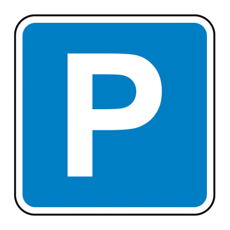 Centurion - 480 x 480mm Aluminium Composite 'P - Parking' Road Sign ...