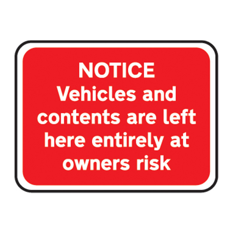 Centurion - 'Vehicles And Contents Are Left Here Entirely At Owners ...