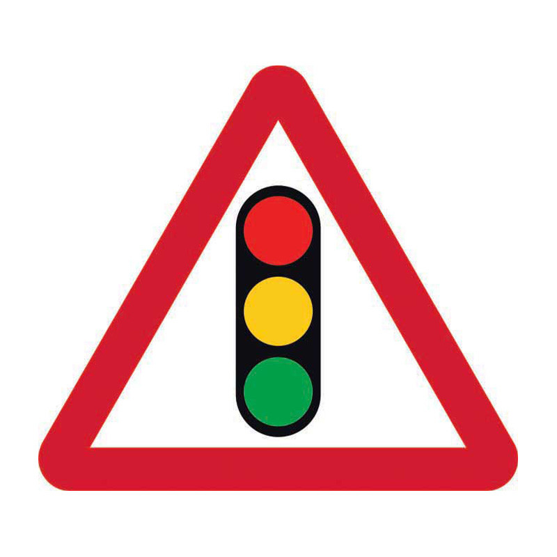 Centurion - 'Traffic Lights' Temporary Road Sign with Frame, Zintec ...