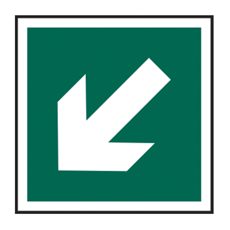 Centurion - Diagonal arrow 1.2mm Recyclable PP (200 x 200mm)