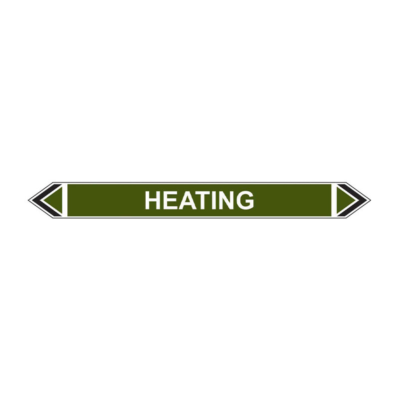 Centurion - 'Heating Flow' Marker, Self-Adhesive Polypropylene, 5 Pack ...
