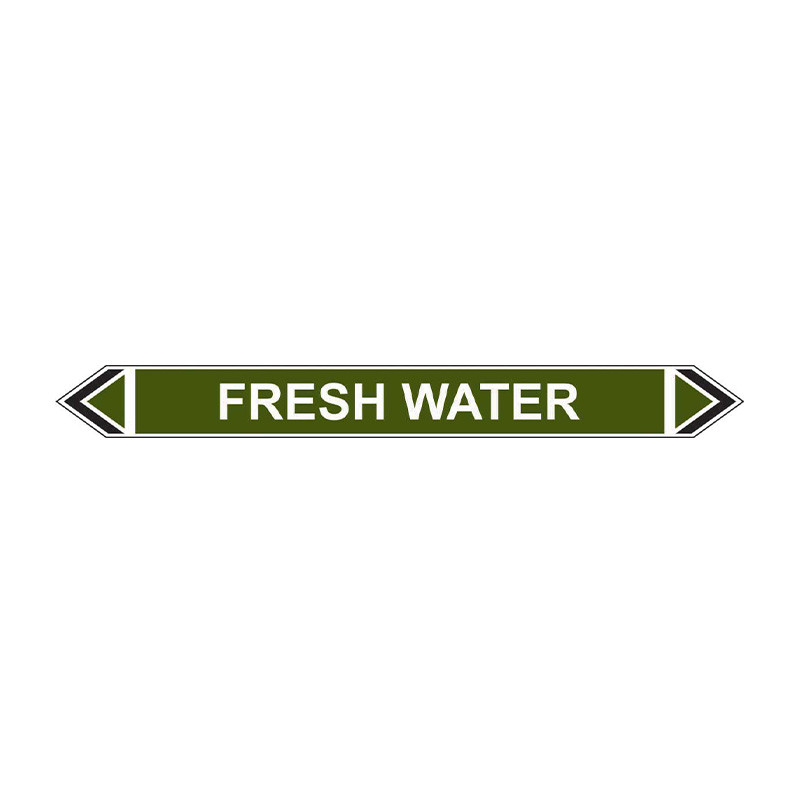 Centurion - 'Fresh Water' Flow Marker Self-Adhesive Polypropylene, 5 ...