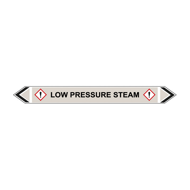 Centurion - 'Low Pressure Steam' Flow Marker, Self-Adhesive ...