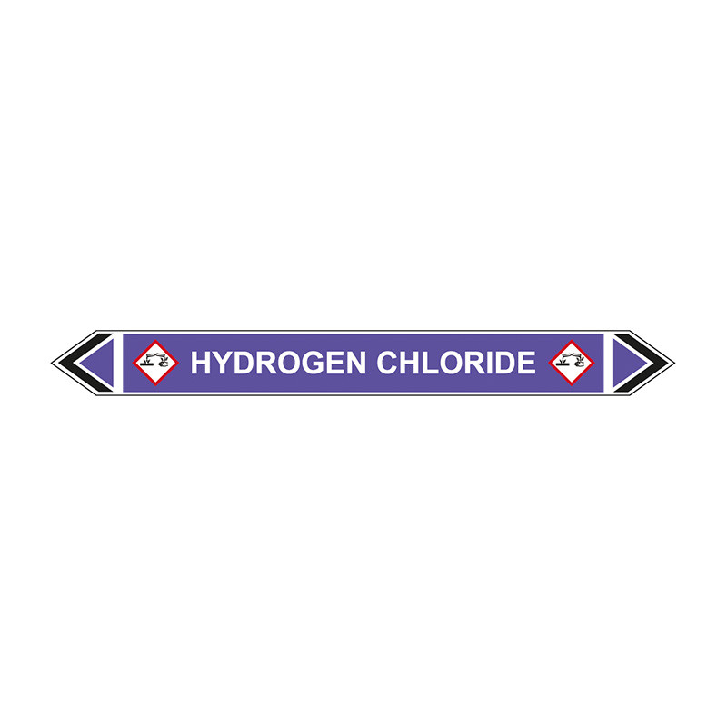 Centurion - 'Hydrogen Chloride' Flow Marker, Self-Adhesive ...