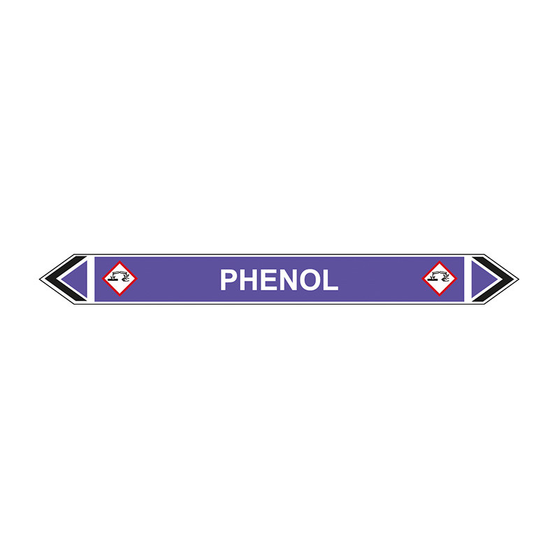 Centurion - 'Phenol' Flow Marker, Self-Adhesive Polypropylene, 5 Pack ...