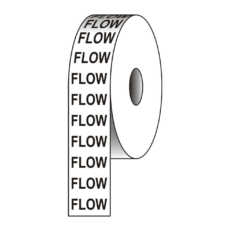 Centurion - 'FLOW' Pipeline Tape, Self-Adhesive Vinyl, Roll (50mm x 33m)