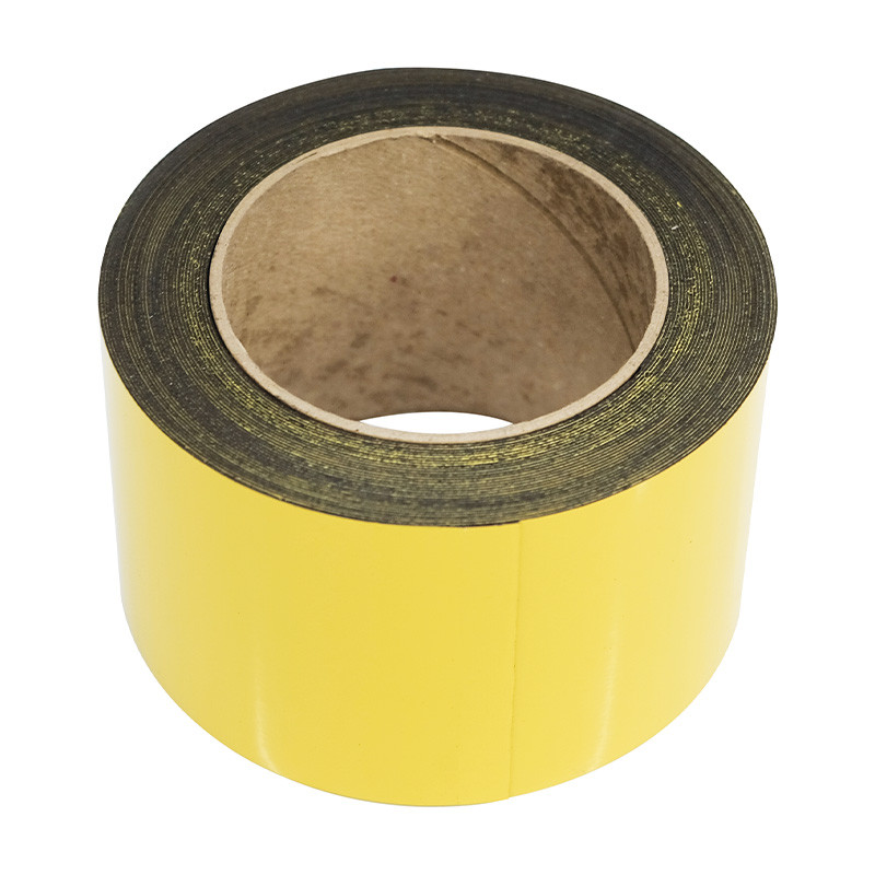 Centurion - Magnetic Easy Wipe Racking Strip, Yellow (50mm x 10m)