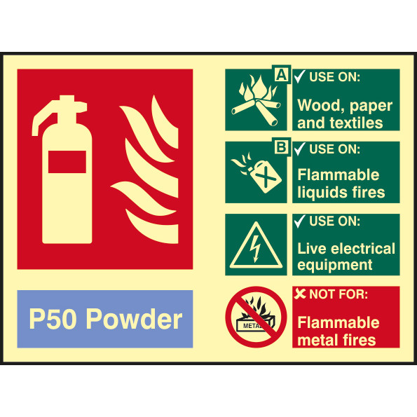 Centurion - Fire Extinguisher composite - P50 Powder - PHS (200 x 150mm)