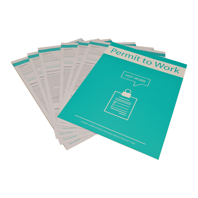 Centurion - Hot Work Permit To Work Forms, A4, (Pack of 10)