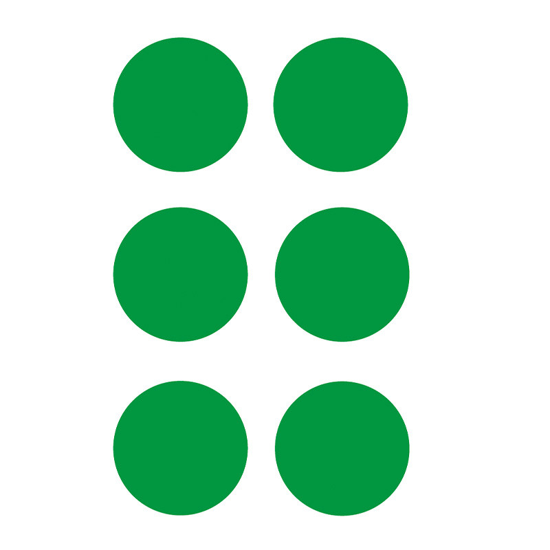 Centurion - 'Circle' Floor Signal, Green, (90mm dia) Pack of 100