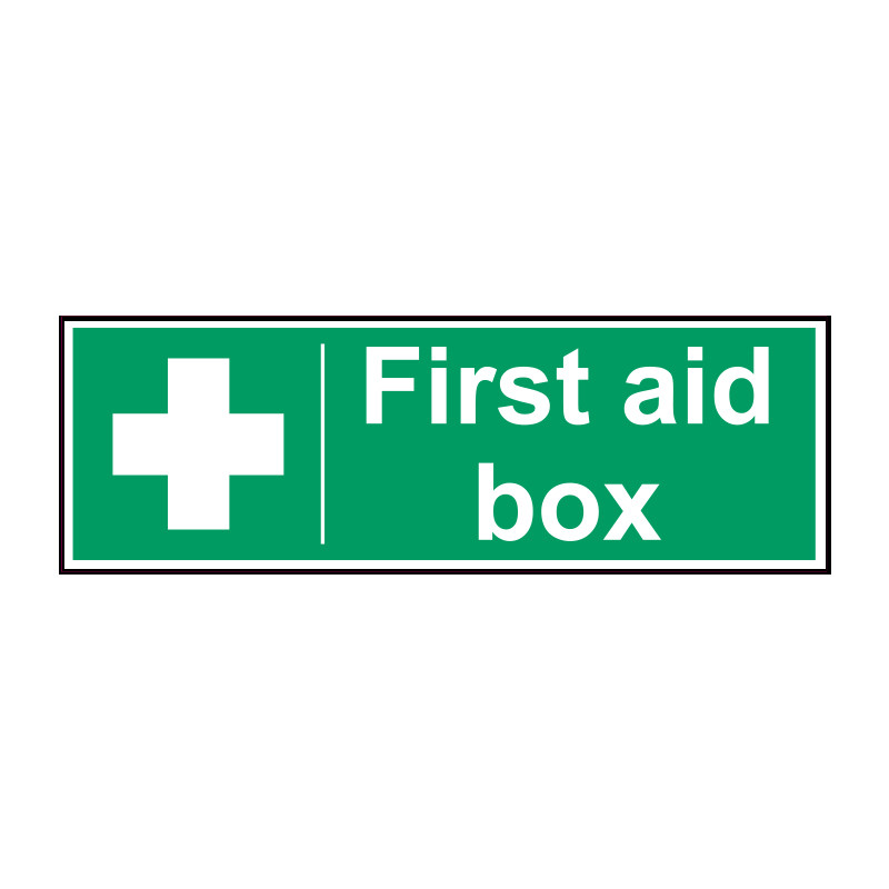 Centurion - First aid box - 1.2mm Recyclable PP (300 x 100mm)