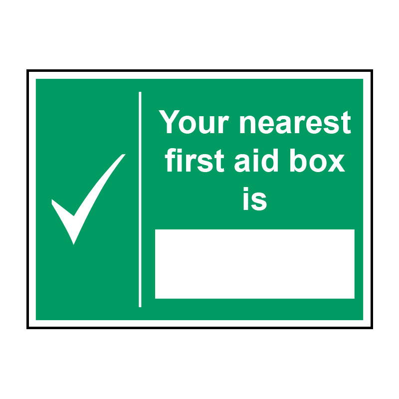 Centurion - Your nearest first aid box - SAV (200 x 150mm)