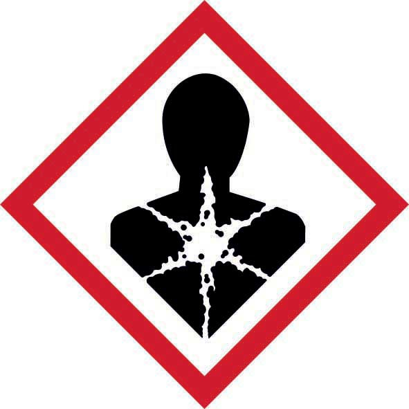 Centurion - 'GHS Health Hazard Symbol' Labels, Self-Adhesive Vinyl ...