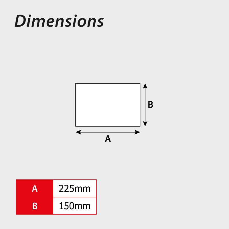 Centurion - 'Basement' Sign, Self Adhesive Taktyle, Blue (225mm x 150mm)