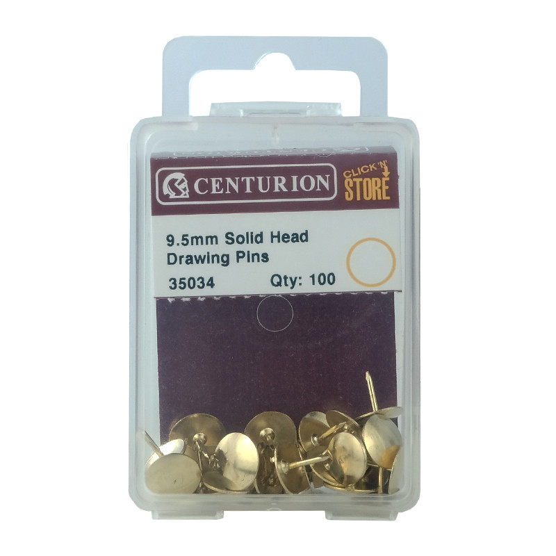 Centurion - Drawing Pins, Gold