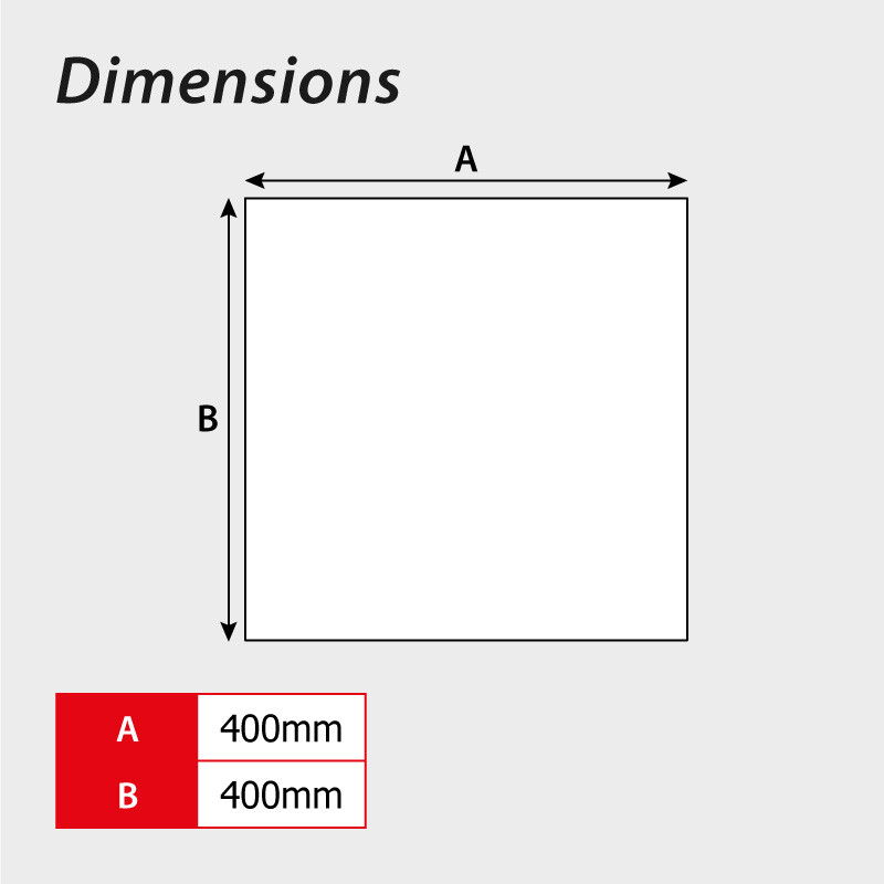 Centurion - 'No Entry Symbol' Sign, 3mm Foamex Board, (400mm x 400mm)