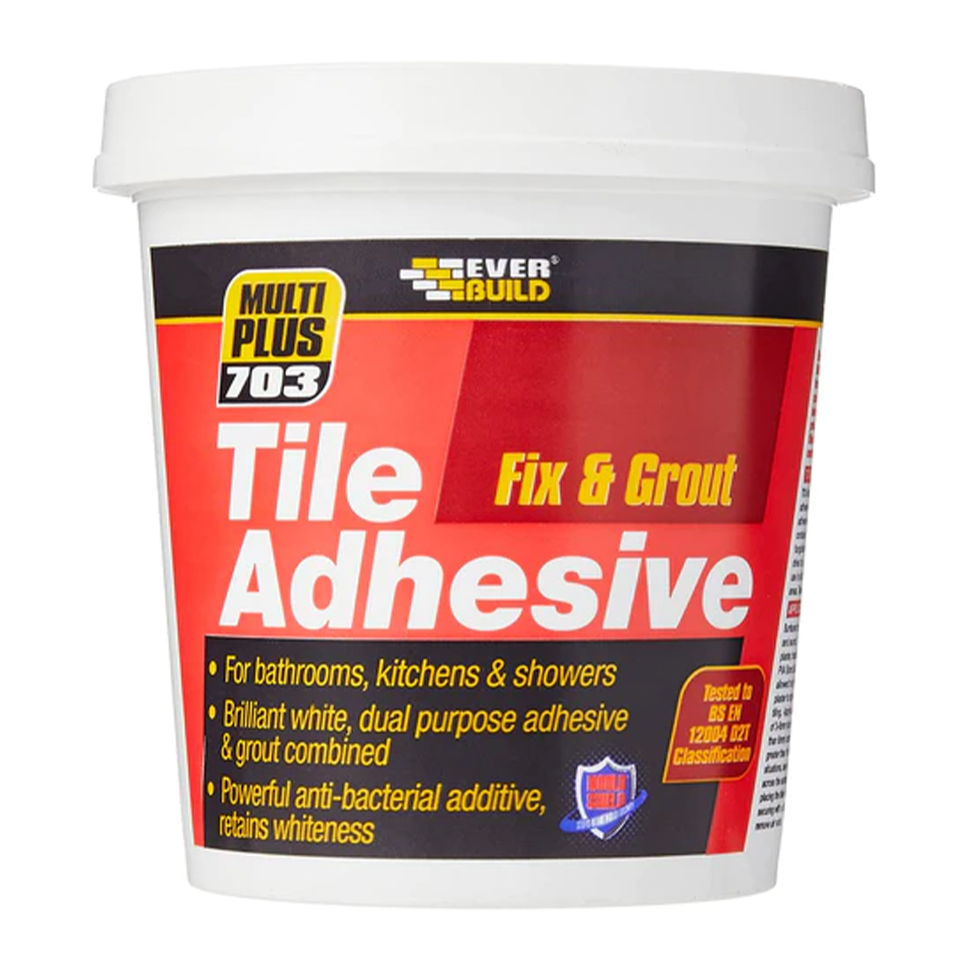 Centurion - Everbuild Fix & Grout Tile Adhesive White (1.5kg)
