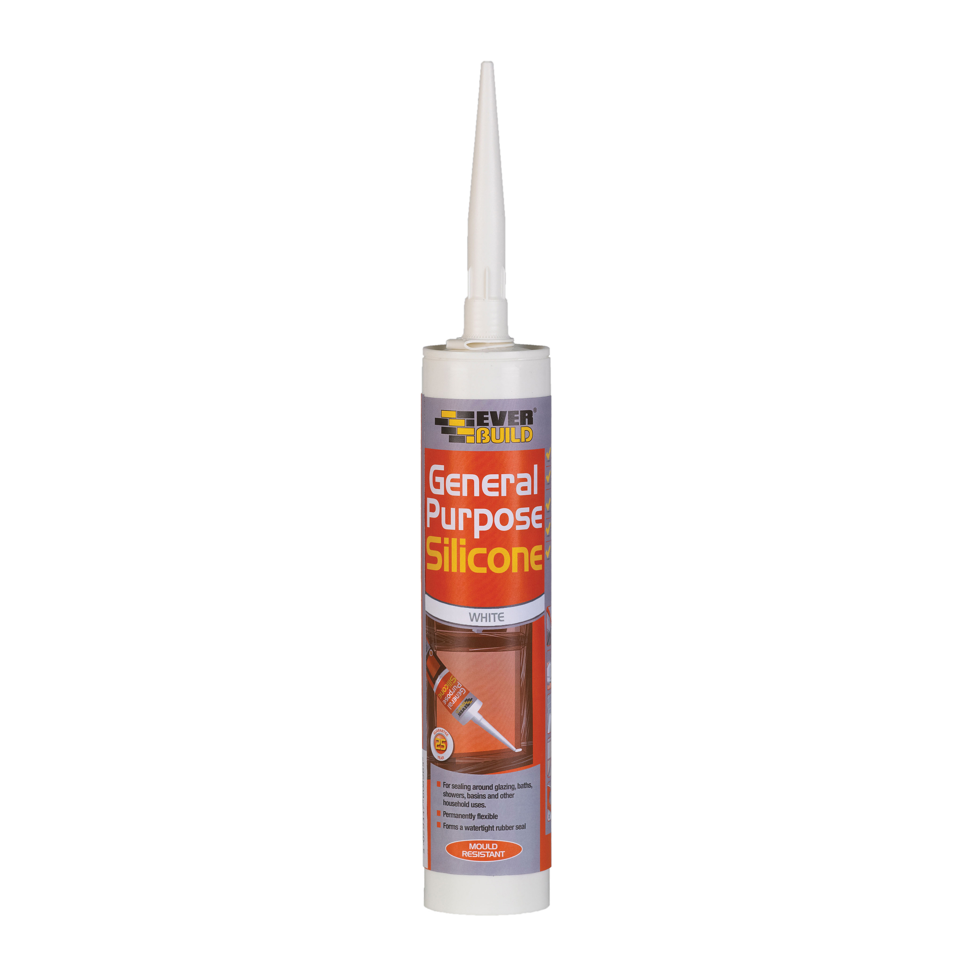 Centurion - Everbuild General Purpose Silicone White (280ml)