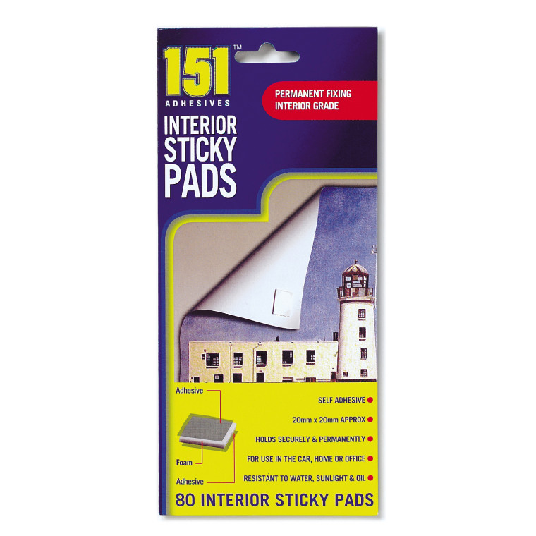 Centurion - Interior Sticky Pads 80pk, 93366