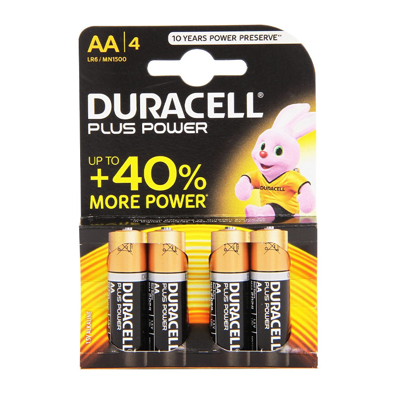 Centurion - Duracell AA Batteries, 4 Pack