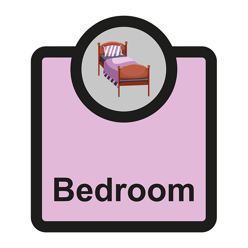 Centurion - Assisted Living Sign: Bedroom - S/A FMX (266 x 310mm)