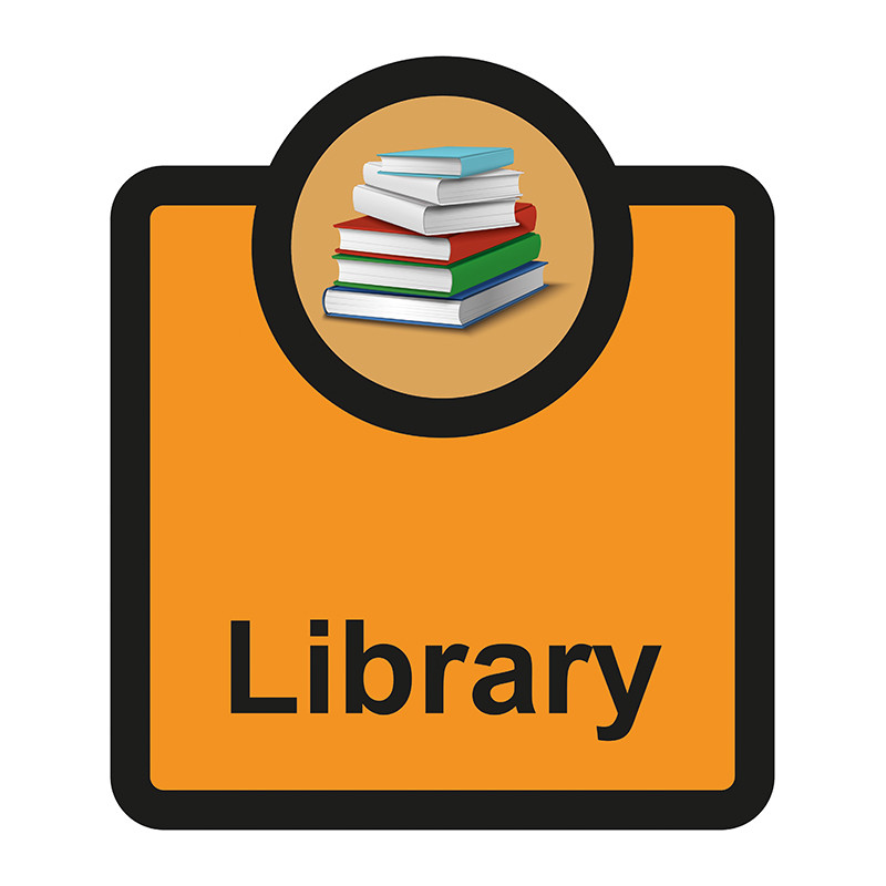 Centurion - Assisted Living Sign: Library - S/A FMX (266 x 310mm)