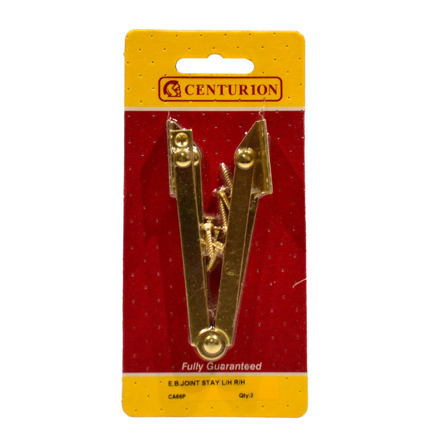 Centurion - Left & Right Set Joint Stay, 90mm, Brassed