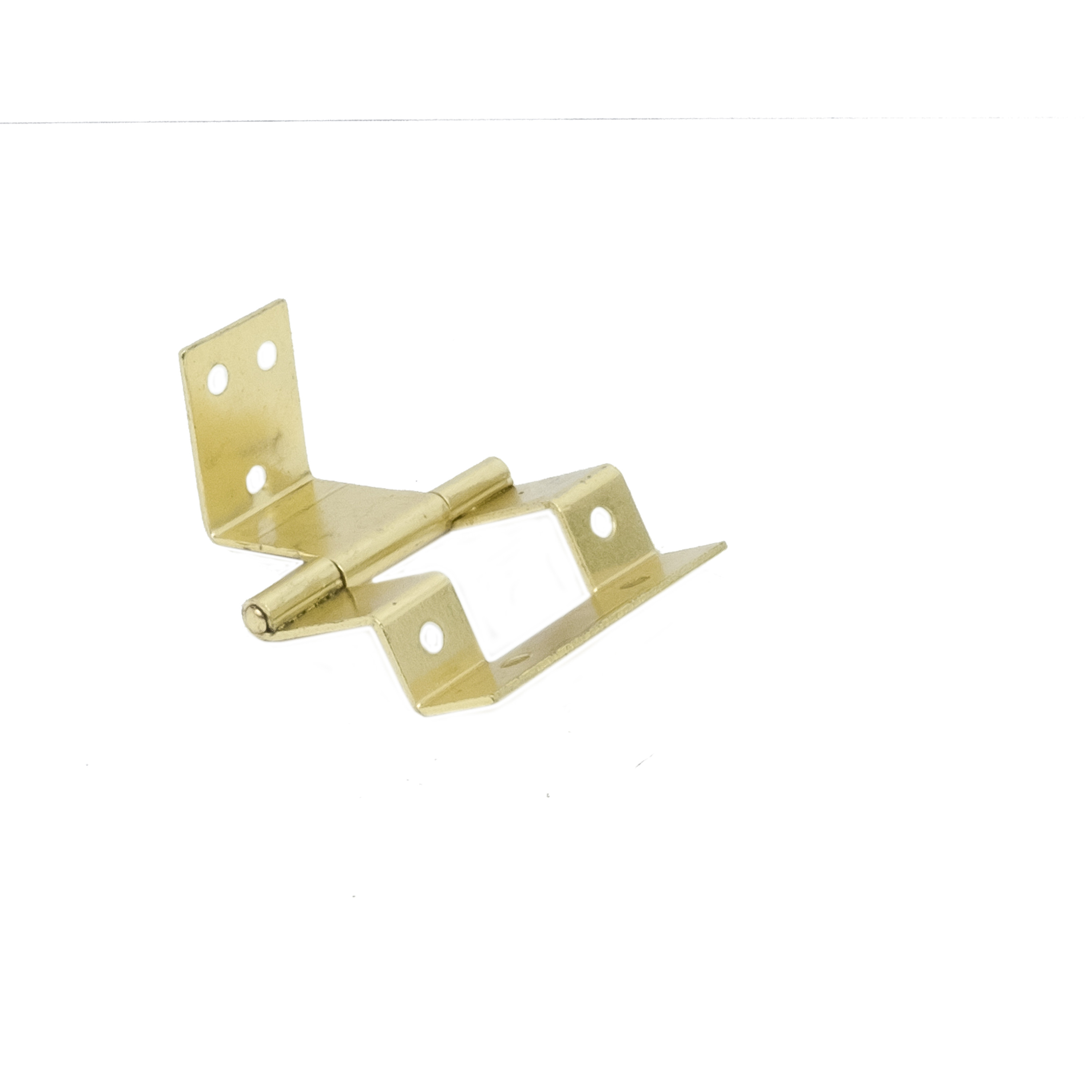 Centurion - Double Cranked Steel Flush Hinges, Electro Brassed, 60mm x ...