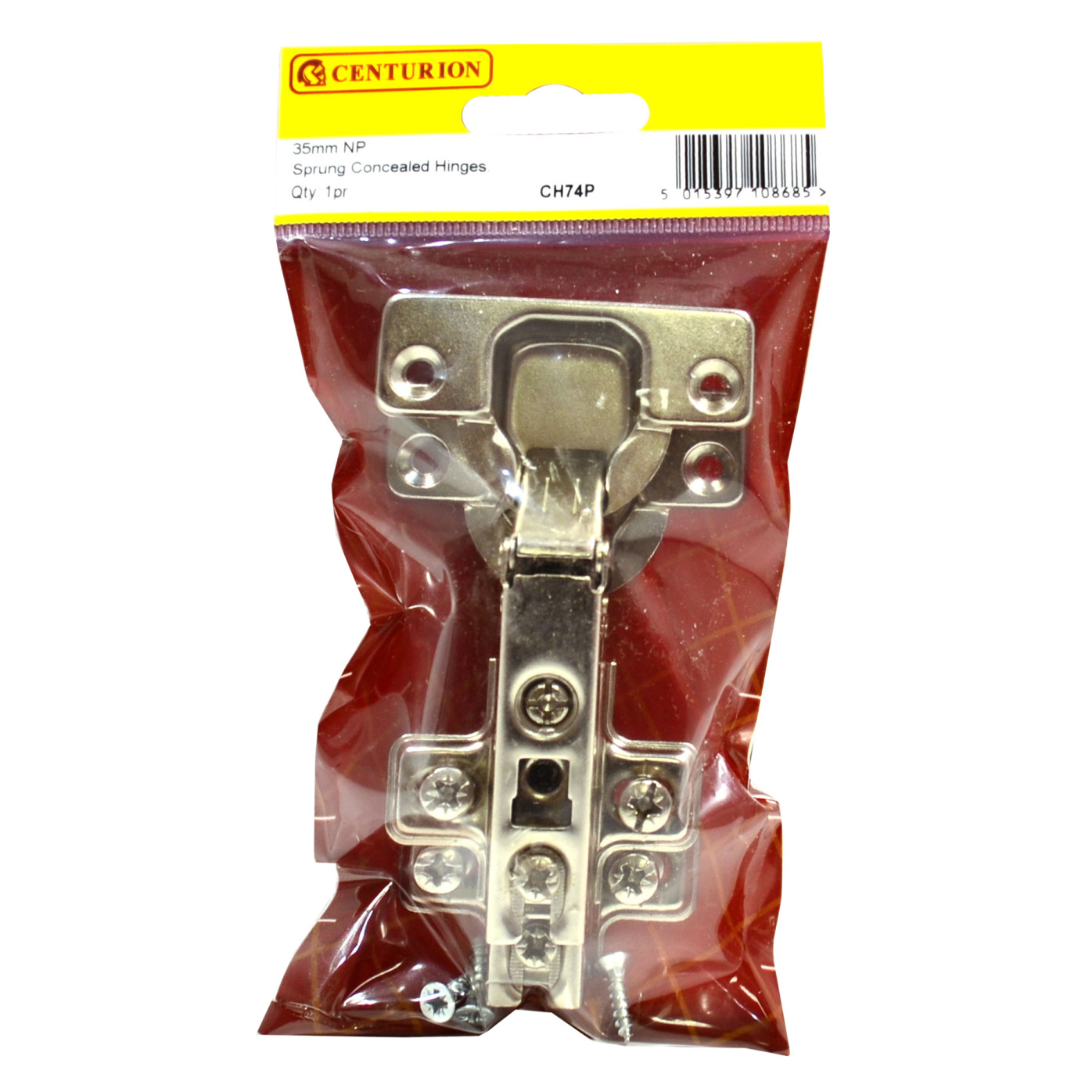 Centurion - 35mm NP Sprung Concealed Hinge 90 Degree (1 pair) CH74P
