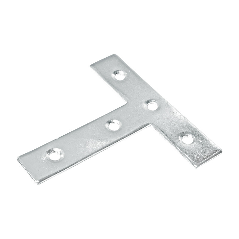 Centurion - Tee Plates, 75mm, Zinc Plated