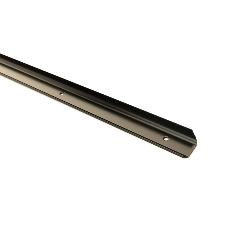 Centurion - 30mm Black Bullnose Corner Worktop Trim 6mm Radius