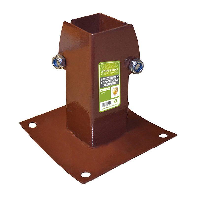 Centurion - Bolt Down Post Supports, 100mm x 100mm