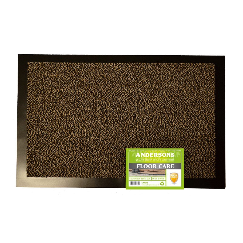 Centurion - Brown/Black Shannon Barrier Mat, 40 x 60cm