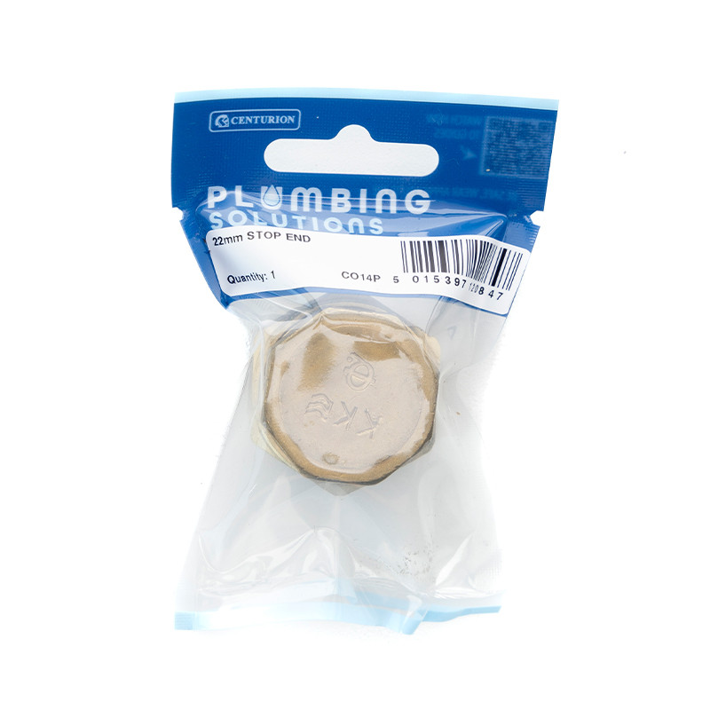 Centurion - Brass Compression Stop End, 22mm