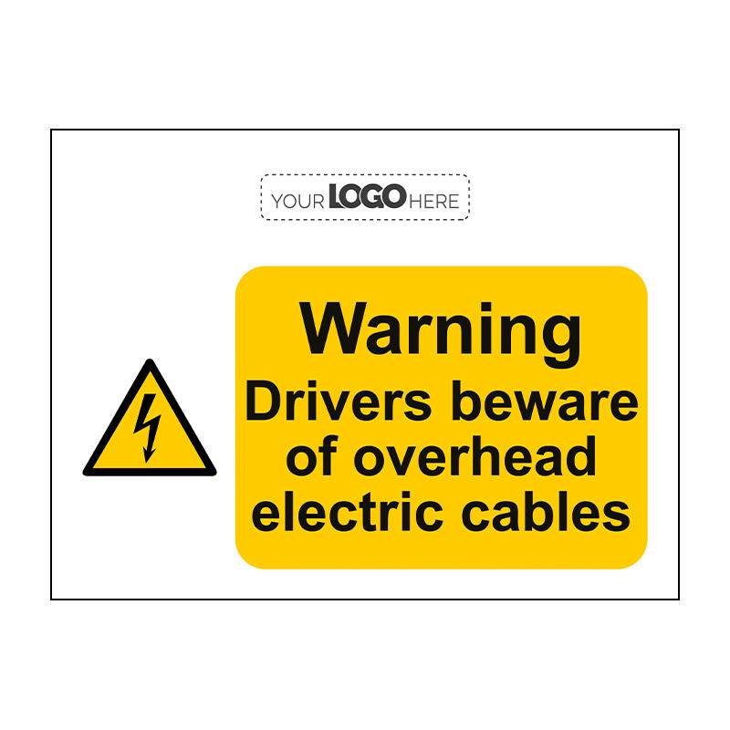 Centurion - Construction Sign: Warning Drivers beware of overhead ...