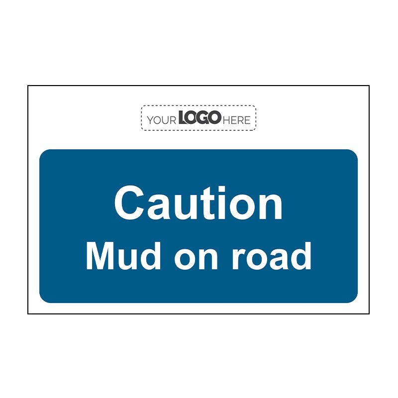 Centurion - Construction Sign: Caution Mud on road - CRX (600 x 400mm)