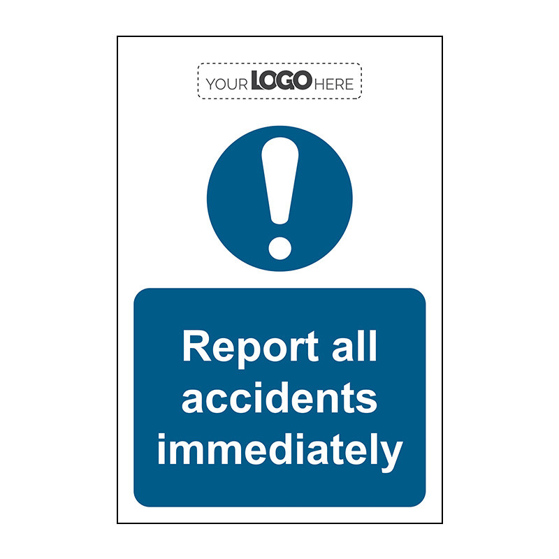Centurion - Construction Sign: Report all accidents immediately - CRX ...